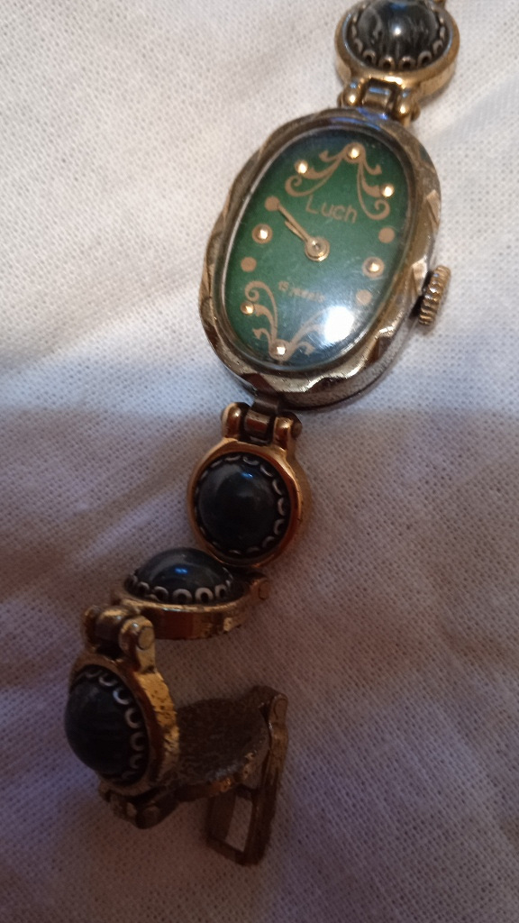 Женские часы «Луч» с браслетом. СССР. в дар (Барнаул, Краснодар, Москва ...