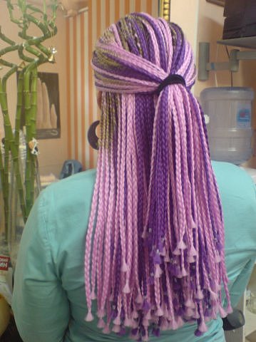 афрокосички из ниток в дар (Минск). Дарудар