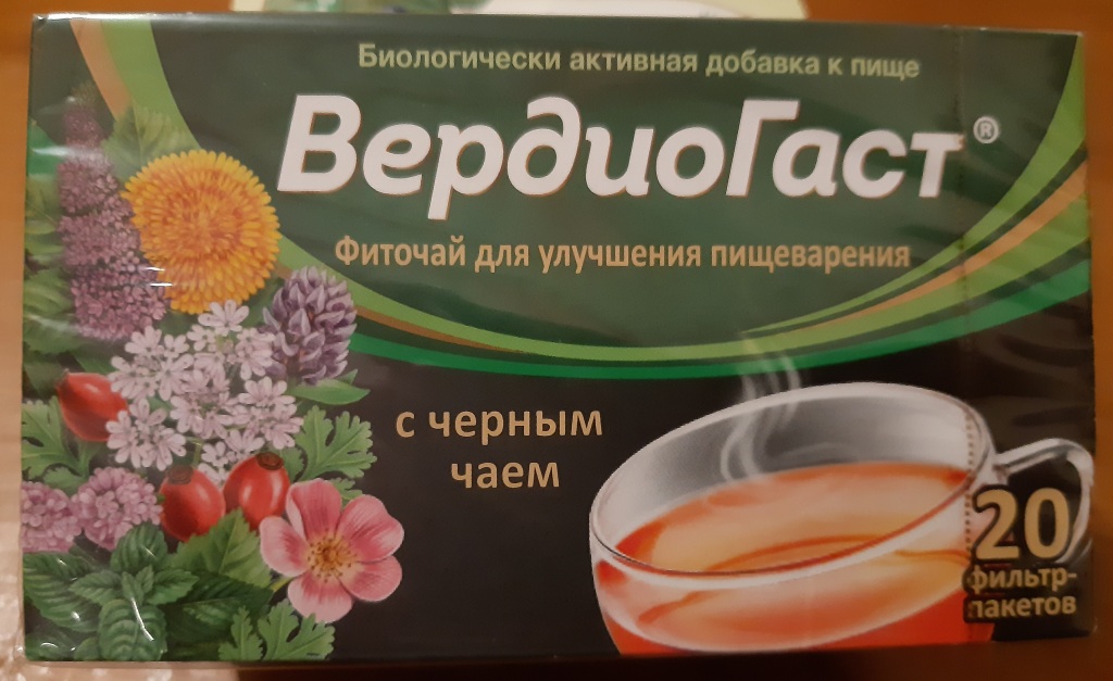 Фиточай ВердиоГаст в дар (Москва). Дарудар