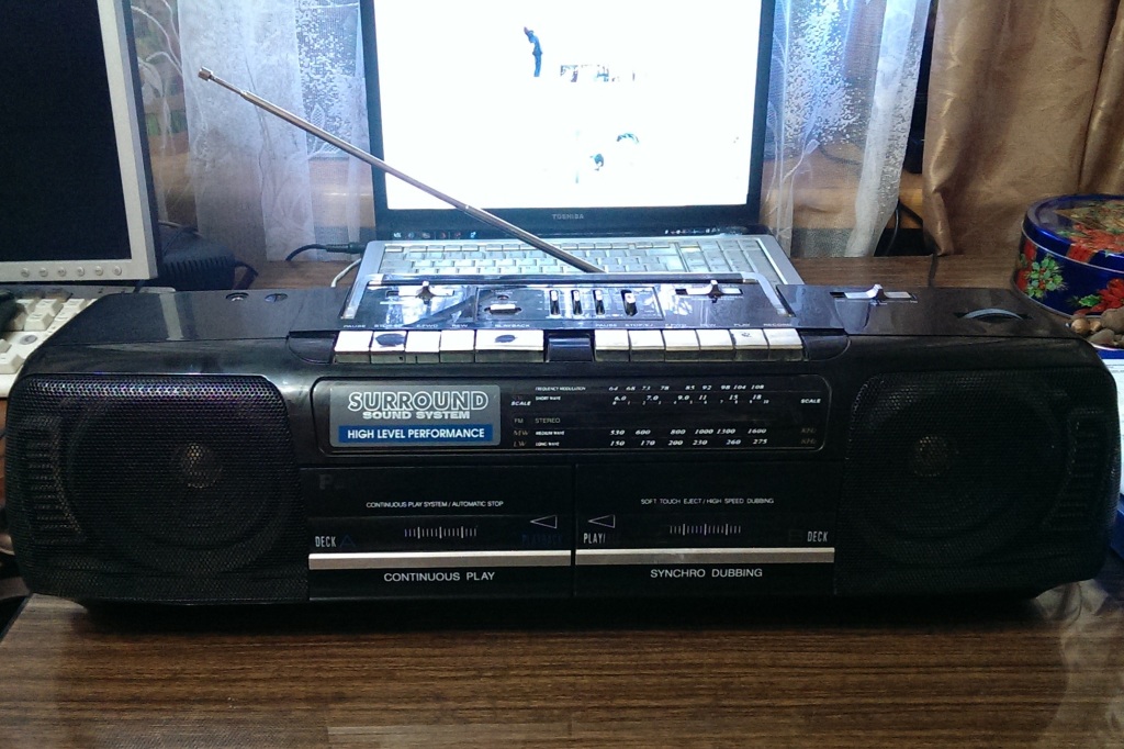 Panasound модель RX-FT560, переносная магнитола в дар (Щелково, Москва ...