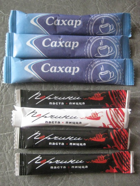 Пакетированный сахар в дар (Новосибирск). Дарудар