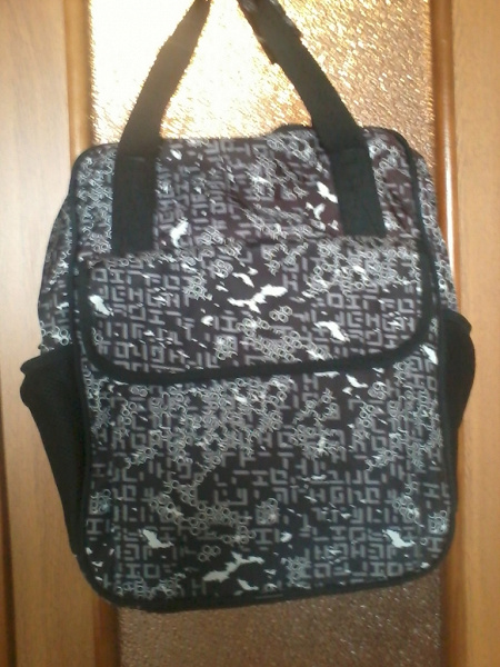 Сумка для хозяйственной тележки на колесах в дар (Москва). Дарудар