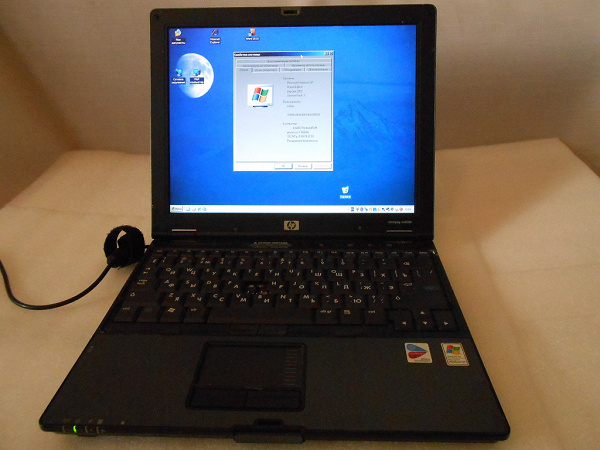 Ноутбук HP/Compaq nc4200 рабочий, но без АКБ. в дар (Москва). Дарудар